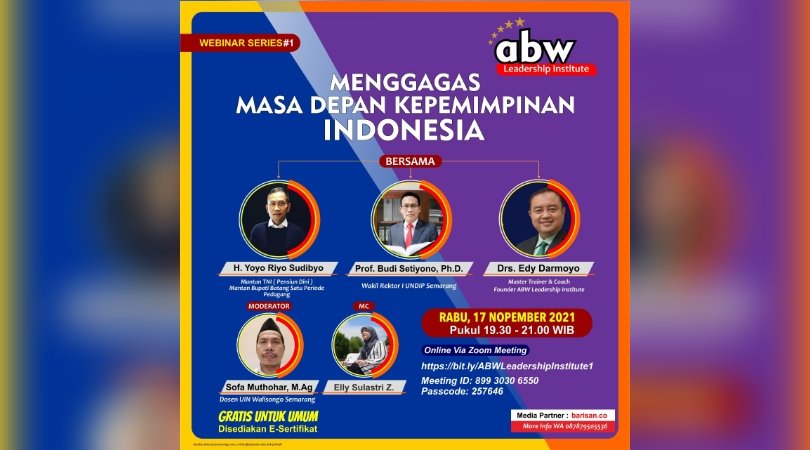 ABW Leadership Institute Jabarkan Jenis Pemimpin Terbaik Buat Indonesia ...